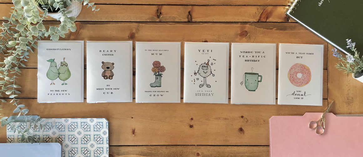 k e n z i e c a r d s - cute & quirky handmade greeting cards – kenziecards